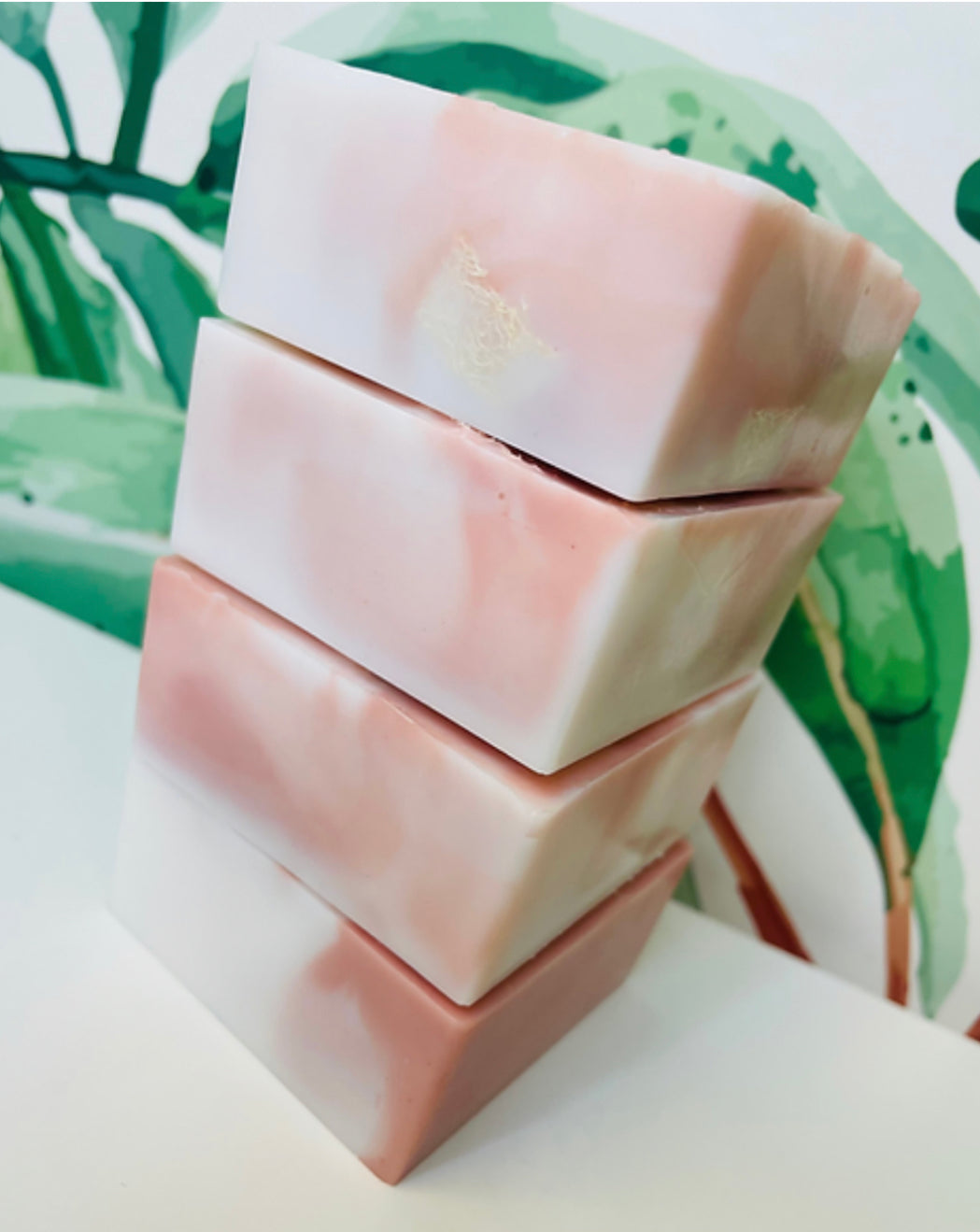 LYCHEE ROSE MILK Loofah Soap with Rose Clay – cocomangobeautybar